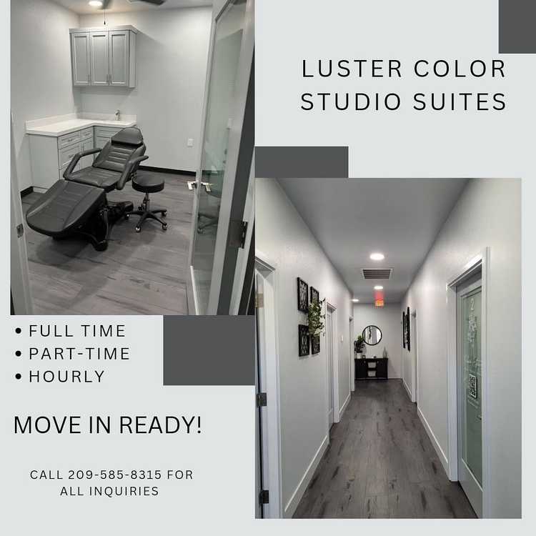 Lease Studio Space Modesto | Luster Color Studio